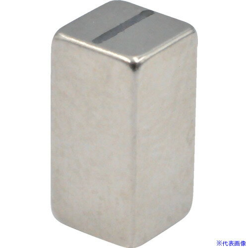 オレンジブック トラスコ中山　TRUSCOTRUSCO ネオジム磁石 角バー形 10mmX5mmX5mm 1個入 〔品番:TN105KB1P〕[ 注番:7922175]特長●磁石の中で最強の磁場をもつネオジム磁石です。用途●センサーやモータ...