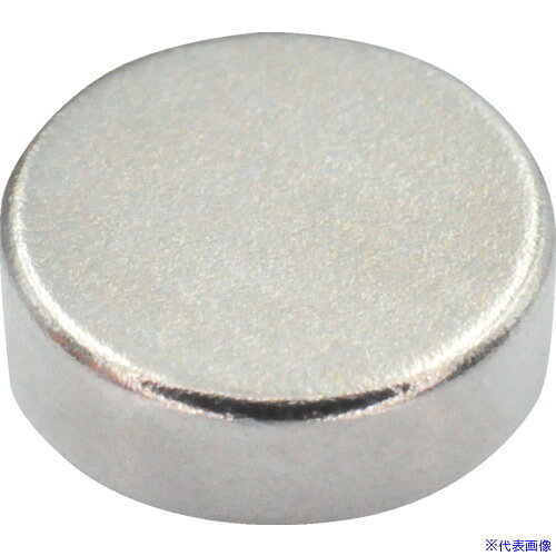 オレンジブック トラスコ中山　TRUSCOTRUSCO ネオジム磁石 丸形 外径6mmX厚み2mm 1個入 〔品番:TN62R1P〕[ 注番:7922248]特長●磁石の中で最強の磁場をもつネオジム磁石です。用途●センサーやモーター部品とし...
