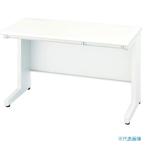 オレンジブック トラスコ中山　TRUSCONAIKI 平デスク XEHH型/天板:ホワイト 本体:クリアーホワイト/W1000×D700×H720 〔品番:XEHH107FWH〕[ 注番:7923490]特長●これからのワークスタイルに対応...