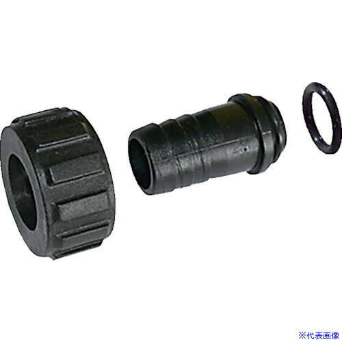オレンジブック トラスコ中山　TRUSCOKARCHER 高圧洗浄機用アクセサリー ホースニップル ネジ径1インチ(2.640-492.0) 〔品番:2.640492.0〕[ 注番:7939078]特長●本体と水道ホースを繋げるニップルとな...