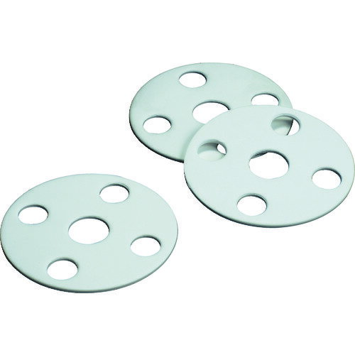 オレンジブック トラスコ中山　TRUSCOフロンケミカル フッ素樹脂(PTFE)フランジパッキン JIS−5K 15A 〔品番:NR2120008〕[ 注番:7957220]特長●フランジ径・ボルト穴径は、JIS規格サイズ（ボルト穴付）に準...
