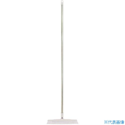 オレンジブック トラスコ中山　TRUSCOBURRTEC バーキュートプラス 衛生管理用ほうき ハード白1 BCP30−40SUS−HW 1P※ 〔品番:62613501〕[ 注番:7961731]特長●女性の方にも使いやすい軽量設計！●女...