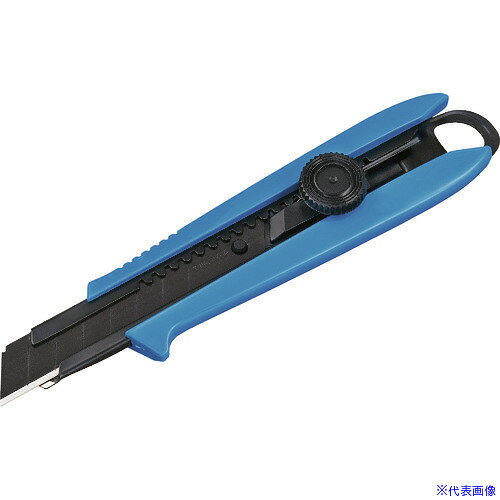 オレンジブック トラスコ中山　TRUSCOタジマ カッターナイフ ドライバーカッターL501 フレンチブルー 〔品番:DCL501FBCL〕[ 注番:7964021]特長●強力ネジ式ロックです。●ドライバーと同等の硬度なので、ネジを締めたり...