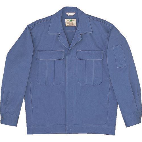 オレンジブック トラスコ中山　TRUSCOミドリ安全 綿4つポケットジャンパー ブルー 5L 〔品番:M2307UE5L〕[ 注番:7976348]特長●ベーシックなデザインの綿100%ユニフォームです。用途●建設業。●製造業。●運輸業。●...
