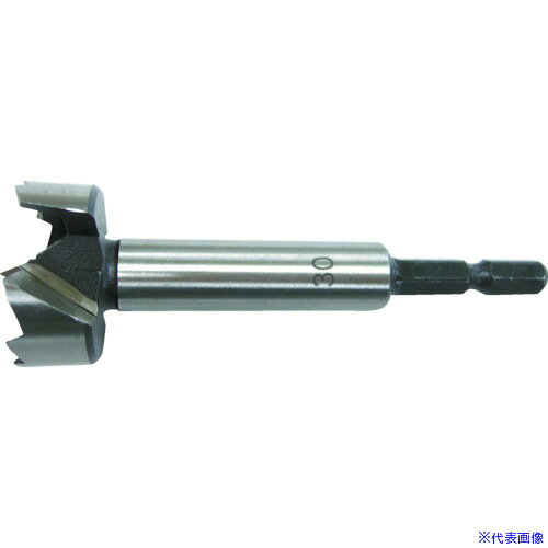 オレンジブック トラスコ中山　TRUSCORELIEF 六角軸 座ぐりドリル 刃径×シャンク径：20×6.35mm 〔品番:26390〕[ 注番:7982224]特長●深さ約40mmまでの穴あけが可能です。用途●被削材:木材。●木材の止まり...