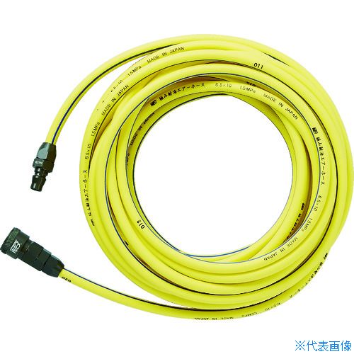 オレンジブック トラスコ中山　TRUSCOWTB マグカプラー付耐油ソフトホース 〔品番:WSOM10〕[ 注番:7995601]特長●ホースの両端金具にマグネシウムカプラーを取り付けた耐油仕様です。仕様●外径(mm)：10●内径(mm)：...