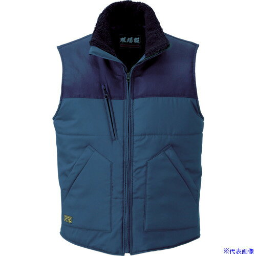 オレンジブック トラスコ中山　TRUSCOXEBEC 223 現場服 防寒ベスト LL 紺 〔品番:22310LL〕[ 注番:7996055]特長●見た目の格好良さと抜群の防寒性、過酷な環境でも快適な防寒服です。用途●現場作業用。仕様●色：...