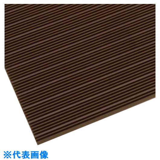 オレンジブック トラスコ中山　TRUSCOミヅシマ アクトラインマットハード 別注計算 ブラウン ブラウン 〔品番:401038〕[ 注番:8020204]特長●特殊塩化ビニールのワイパー機能で優れた防塵、防水効果があります。用途●各種施設...