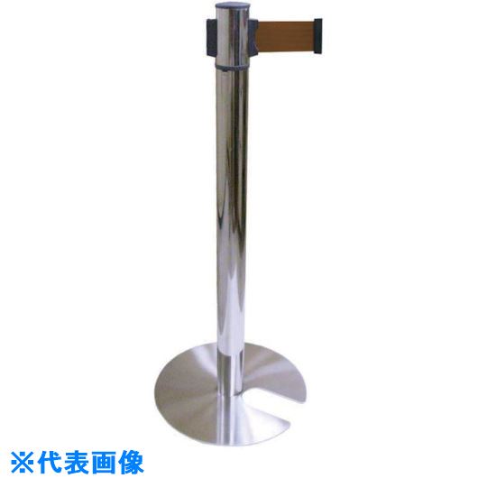 オレンジブック トラスコ中山　TRUSCOミヅシマ ベルトパーテーション ブラウン 〔品番:3920140〕[ 注番:8020813]特長●自由なレイアウトで設置が可能な回転式のヘッド部が付いた屋内用のパーテーションスタンドです●ベルトは収...