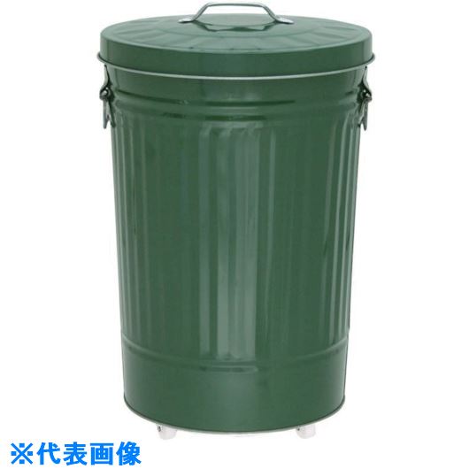 オレンジブック トラスコ中山　TRUSCOミヅシマ ダストBOX42C グリーン 〔品番:3670432〕[ 注番:8020888]特長●リビングやキッチン、サニタリー等のあらゆる生活空間で使用可能な屑入れです●サビに強く耐久性に優れていま...