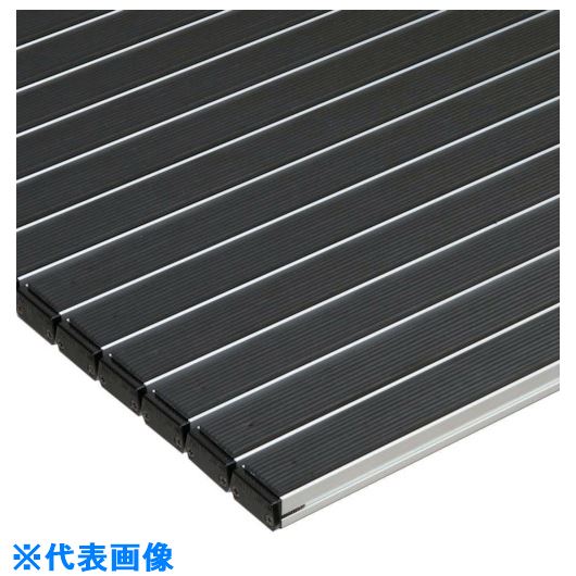 オレンジブック トラスコ中山　TRUSCOミヅシマ MSDマット R22 別注計算 〔品番:4191000〕[ 注番:8020941]特長●巻き取り可能なアルミフレームにノンスリップラバーをはめ込んだマットです●雨や雪によるすべりを防止しま...