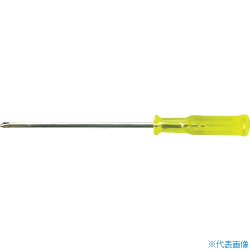 オレンジブック トラスコ中山　TRUSCOアネックス P柄精密ドライバー +0×75 〔品番:1110075〕[ 注番:8036811]特長●柄がプラスチック製の高精度精密ドライバーです。仕様●刃先：［［＋］］No.0●軸長(mm)：75●...