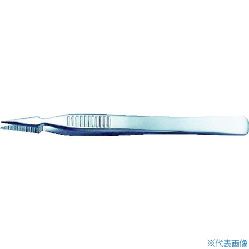 オレンジブック トラスコ中山　TRUSCOアネックス ステンレスピンセット 矢形 〔品番:135〕[ 注番:8036818]特長●先端が矢じり形になっており、丈夫にできているため、こじったりする作業に使用できます。用途●多種多様の小物の保持...