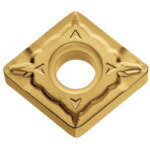 オレンジブック トラスコ中山　TRUSCO京セラ 旋削加工用チップ CVDコーティング CA530 〔品番:CNMG120404WQ〕[ 注番:8049620]特長●安定性の高い特殊強靭母材と耐摩耗性に優れた強靭コーティングで、鋼の汎用〜強...