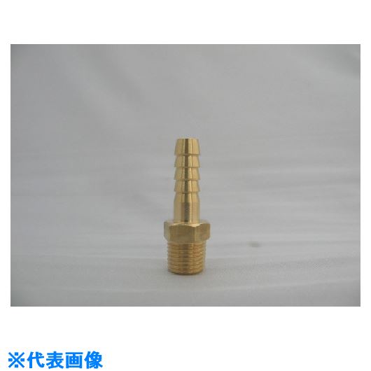 オレンジブック トラスコ中山　TRUSCO近畿 片口ニップル PT1/2 〔品番:NO.11PT12〕[ 注番:8050837]特長●エアー配管用中間継ぎ手です。用途●エアー配管、回路中や末端のコネクト仕様●使用流体：圧縮空気●タイプ：片口...