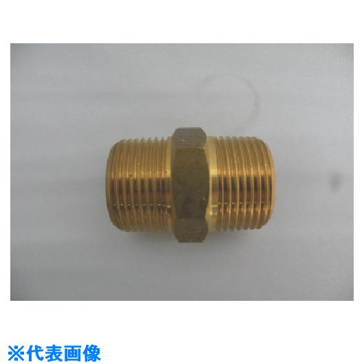 オレンジブック トラスコ中山　TRUSCO近畿 ニップル PT2 1/8 〔品番:NO.8PT218〕[ 注番:8050854]特長●エアー配管用中間継ぎ手です。用途●エアー配管、回路中や末端のコネクト仕様●タイプ：ニップル●使用流体：圧縮...