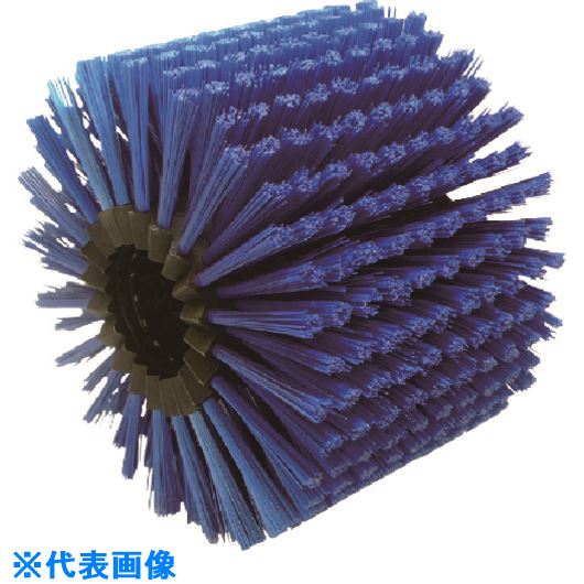 オレンジブック トラスコ中山　TRUSCOBURRTEC ロジス B4516PBT2 D100XHD25 PBT0.2 〔品番:24011000〕[ 注番:8051477]特長●ブラシが青色のため、万が一の脱毛時にも異物混入の発見がしやすい...