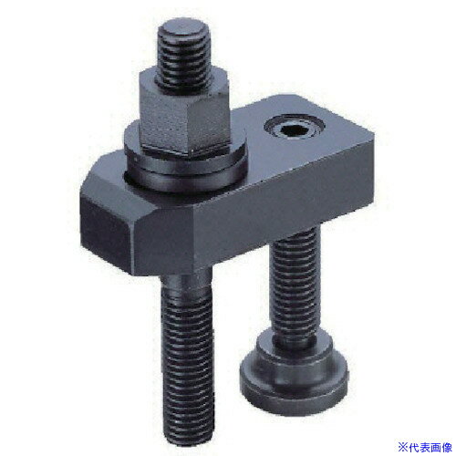 オレンジブック トラスコ中山　TRUSCOイマオ 溝付きストラップセット 〔品番:BJ15308040B2〕[ 注番:8054479]特長仕様仕様2●溝付きストラップセット材質/仕上●スタッドボルト：SCM435 焼入焼戻 黒染め●その他：...