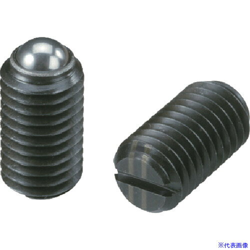 オレンジブック トラスコ中山　TRUSCOkipp ボールプランジャー ねじ径M12×1.75 〔品番:BSTH12〕[ 注番:8055823]特長●ネジ部本体にスプリングを内蔵し、押し圧によってボールをストロークし位置決めします。仕様●荷...