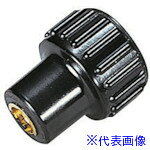 オレンジブック トラスコ中山　TRUSCOELESA ロングナールドノブ 〔品番:LKF20A〕[ 注番:8057582]特長●つまみ部分が使いやすいロングタイプのノブです。仕様●外径(mm)：21●ノブ高さ(mm)：25●ねじ寸法：M5×...