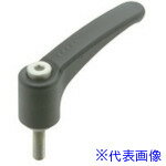 オレンジブック トラスコ中山　TRUSCOELESA エルゴアジャストクランプレバー 〔品番:EALA44CX32SUS〕[ 注番:8060536]特長●レバー部全体の曲線デザインが快適な握り感を与えます。仕様仕様2●エルゴアジャストクラン...