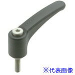 オレンジブック トラスコ中山　TRUSCOELESA エルゴアジャストクランプレバー 〔品番:EALA95BX63SUS〕[ 注番:8060673]特長●レバー部全体の曲線デザインが快適な握り感を与えます。仕様仕様2●エルゴアジャストクラン...