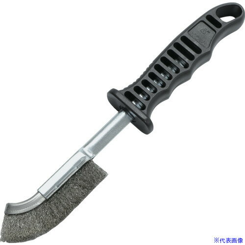 オレンジブック トラスコ中山　TRUSCOKOWA PRO柄J型ステンブラシ チャンネルブラシ #96 〔品番:11959〕[ 注番:8065945]特長●グリップが樹脂タイプで握りやすいです。用途●狭い部分の研磨に。仕様●毛材：ステンレス...