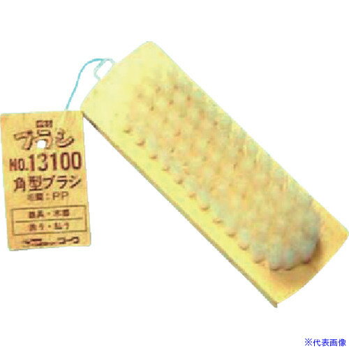 オレンジブック トラスコ中山　TRUSCOKOWA 角型ブラシ PP 〔品番:13100〕[ 注番:8066012]特長●器具・木部用ブラシです。仕様仕様2●角型ブラシPP材質/仕上●毛材:PP●台:木セット内容/付属品注意原産国（名称）日...