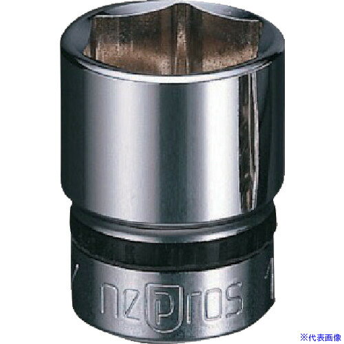 オレンジブック トラスコ中山　TRUSCOネプロス 9.5sq.ソケット(六角) 対辺寸法7/16inch 差込角9.5mm 〔品番:NB3716〕[ 注番:8070299]特長●接触面をより大きくすることで薄肉部への応力の集中を低減するN...