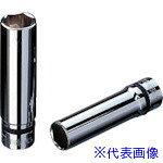 オレンジブック トラスコ中山　TRUSCOネプロス 12.7sq.ディープソケット(六角) 対辺寸法19mm 差込角12.7mm 全長85mm 〔品番:NB4L19〕[ 注番:8070357]特長●接触面をより大きくすることで薄肉部への応力...