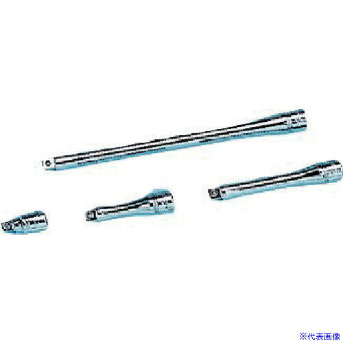 オレンジブック トラスコ中山　TRUSCOネプロス 6.3sq.エクステンションバーセット［4本組］ 〔品番:NTBE204〕[ 注番:8070572]特長●差込角側はKTC独自のNパワーフィットを採用しています。●流線形フォルムの採用によ...