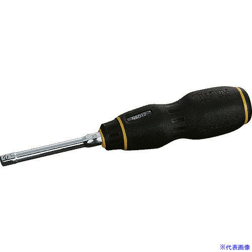 オレンジブック トラスコ中山　TRUSCOネプロス 6.3sq.ドライバ型ハンドル 差込角6.35mm 全長178mm 〔品番:NBD12〕[ 注番:8070841]特長●ソケットと組合わせてボックスドライバーとして使用できます。仕様●差込...