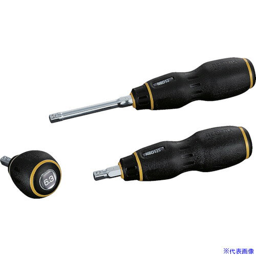 オレンジブック トラスコ中山　TRUSCOネプロス 6.3sq.ドライバ型ハンドル(ショート) 〔品番:NBD12S〕[ 注番:8070842]特長●ソケットと組合わせてボックスドライバーとして使用できます。仕様●差込角(mm)：6.35●...