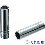 オレンジブック トラスコ中山　TRUSCOネプロス 6.3sq.ディープソケット(十二角) 14mm 〔品番:NB2L14W〕[ 注番:8070896]特長●接触面をより大きくすることで薄肉部への応力の集中を低減するNパワーフィット形状を採...