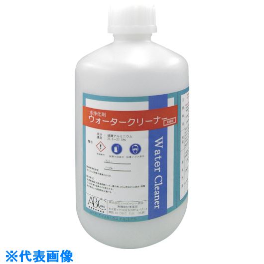 オレンジブック トラスコ中山　TRUSCOABC ウォータークリーナー 1L 〔品番:BWC00001〕[ 注番:8072694]特長●洗浄作業時やワックス除去時に発生する排液中の混濁物質を沈殿させ、透明に浄化します。用途●床洗浄排液の処理...