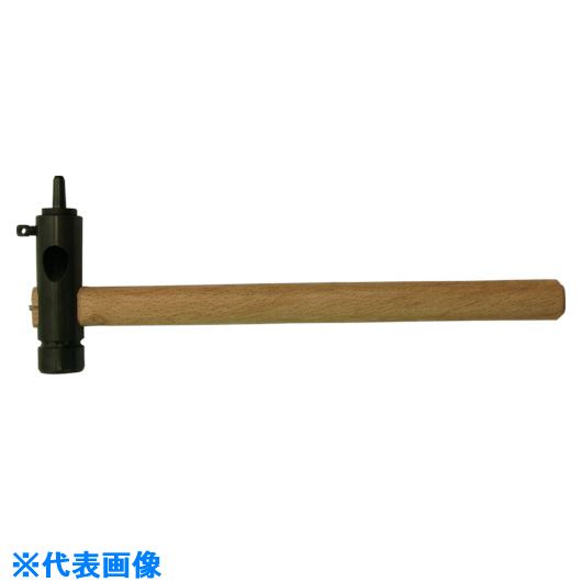 オレンジブック トラスコ中山　TRUSCO大西 しいたけハンマー(8.5〜9.5mm兼用型)(036-001) 〔品番:NO36H〕[ 注番:8081439]特長●電源の無い場所でも、しいたけ栽培用の原木に穴をあけることが出来ます。先端部の...
