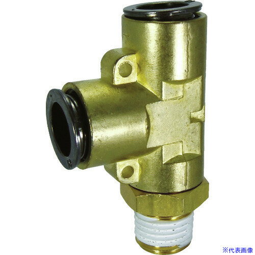 オレンジブック トラスコ中山　TRUSCOチヨダ チューブ継手 フジメイルランティ(金属) 10mm・R1/4 〔品番:1002RT〕[ 注番:8083169]特長●用具不要のワンタッチ着脱です。●チューブへの傷が付きにくいロック構造です。...