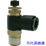 オレンジブック トラスコ中山　TRUSCOチヨダ フジスピードコントローラα(樹脂)メーターイン12mm・R1/2 〔品番:12R04SCI〕[ 注番:8083274]特長●流量調整がスムーズに行えます。●用具不要のワンタッチ着脱です。●チ...