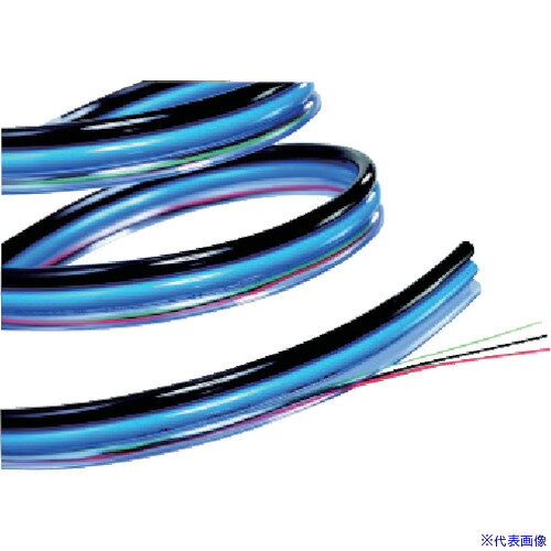 オレンジブック トラスコ中山　TRUSCOチヨダ 電線入りスリットストレート 4mm/5m 〔品番:3STE45〕[ 注番:8083502]特長●チューブ一本に切込みを入れて信号電線が内蔵されています。●稼動部に使用出来ます。●タッチチュー...