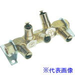 オレンジブック トラスコ中山　TRUSCOチヨダ エア分岐管 フリージョイント3 5WAY 適用チューブ8mm ネジサイズRc3/8 二面幅21mm 〔品番:5MK208〕[ 注番:8083635]特長●一箇所の配管口より複数の配管口が取り...