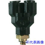 オレンジブック トラスコ中山　TRUSCOチヨダ フジブランチワイ(樹脂) 6mm・M5X0.8 〔品番:6RM5BY〕[ 注番:8083805]特長●用具不要のワンタッチ着脱です。●チューブへの傷がつきにくいロック構造です。用途●各種エア...