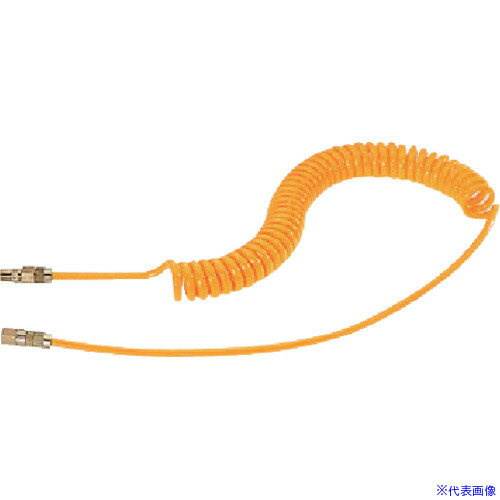 オレンジブック トラスコ中山　TRUSCOチヨダ イエローラインSPHタイプ 5×8mm/使用範囲2m 〔品番:SPH8030105Y〕[ 注番:8084081]特長●ポリエステル樹脂を使用し柔軟性、弾力性に優れています。●耐油性・耐寒性に...
