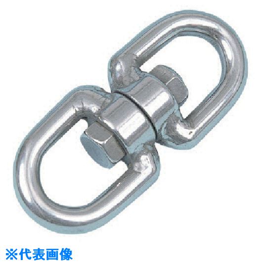 オレンジブック トラスコ中山　TRUSCOHHH ステンレススイベル 10mm 〔品番:YS10〕[ 注番:8087120]特長用途●玉掛け作業用。仕様●基本使用荷重(t)：0.4仕様2材質/仕上●ステンレス製。セット内容/付属品注意原産国...