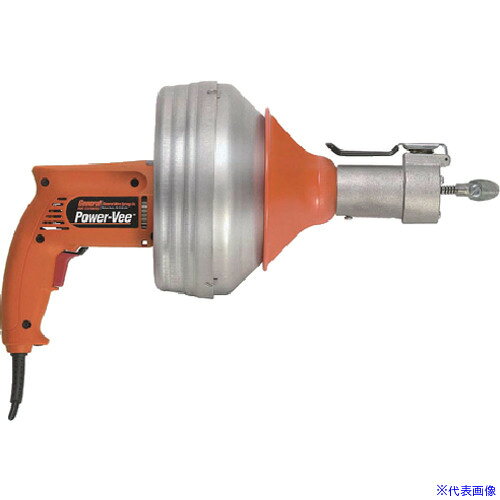 オレンジブック トラスコ中山　TRUSCOREX ドレンクリーナ パワービー 〔品番:441010〕[ 注番:8094695]特長●自動送り、戻し装置付きで安全・清潔です。●軽量、小型で15mケーブルも収納可能です。●無断変速機能付モータを...