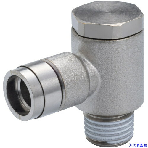 オレンジブック トラスコ中山　TRUSCOPISCO チューブフィッティングブラスユニバーサルエルボ チューブ10ネジR1/4ゴムHNBR 〔品番:KH1002〕[ 注番:8095823]特長●本体に加え、開放リングも黄銅製の為、難燃性、耐...