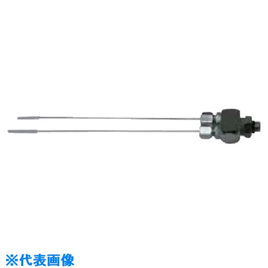 オレンジブック トラスコ中山　TRUSCO扶桑 タップタッチノズルTNZ2−10(2軸用φ0.5xφ0.8 10cm付) 〔品番:TNZ210〕[ 注番:8105522]特長●タップタッチ用、2軸ノズルです。用途●表面処理鋼板、けい素鋼板、...