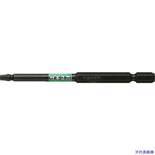 オレンジブック トラスコ中山　TRUSCOVESSEL 段付サキスボTORXビット T20×100mm 〔品番:SS16T2010〕[ 注番:8106955]特長●TORXネジ専用のビットです。トルクスライセンスにもとづき製造していますので...