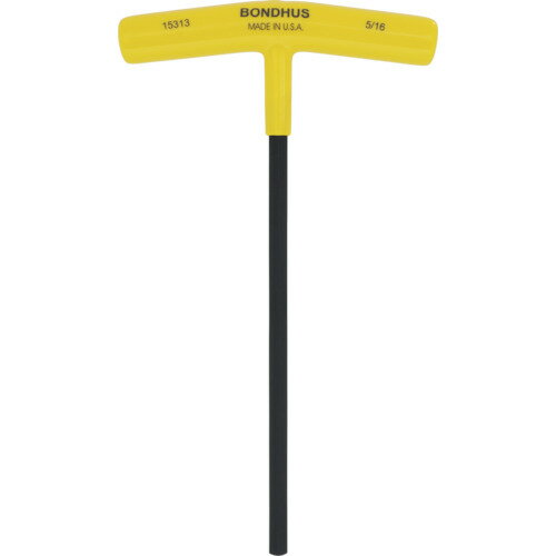 オレンジブック トラスコ中山　TRUSCOBONDHUS 全長229mm 六角T−ハンドル 5/16 No.15313 〔品番:9HT516〕[ 注番:8108112]特長●スチール製ハンドルを採用しています。●グリップはクッショングリップ...