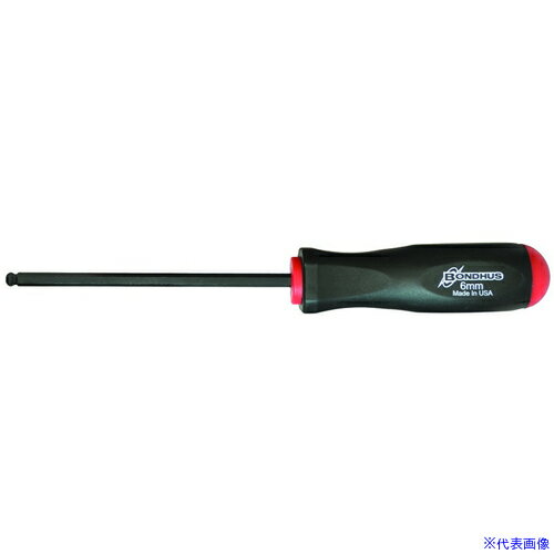 オレンジブック トラスコ中山　TRUSCOBONDHUS プロホールド(ネジつかみ機能付ドライバー) 6mm No.74668 〔品番:PBS6MM〕[ 注番:8108550]特長●ネジを傷つけないネジを保持できる六角ボールポイントドライバ...