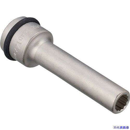 オレンジブック トラスコ中山　TRUSCOTONE ヘッドボルトソケット 14mm 〔品番:6AD14X〕[ 注番:8109261]特長●エンジンのシリンダーブロックとガスケット、シリンダーヘッドを固定するボルトの着脱専用ソケットです。用途...